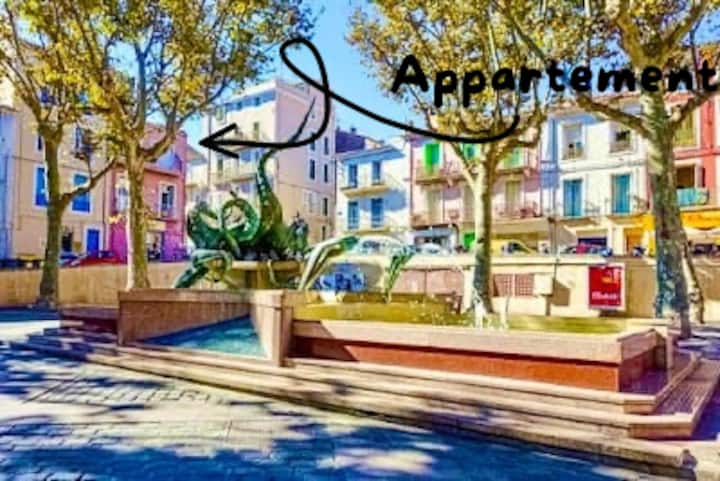 Joli Appartement Sur La Place De La Mairie - Sète