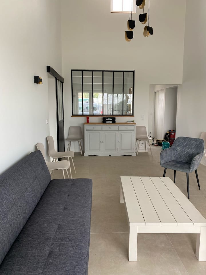Maison La Rivière, Les Portes
4 Chambres / 8 Pers - Ars-en-Ré