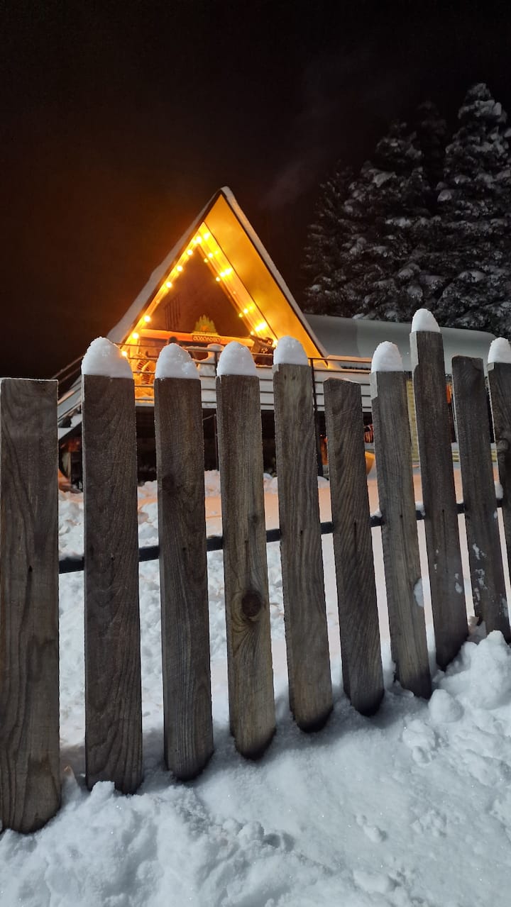 ტყეში ჩაფლული ხის კოტეჯი "მებირაში" - Geórgia