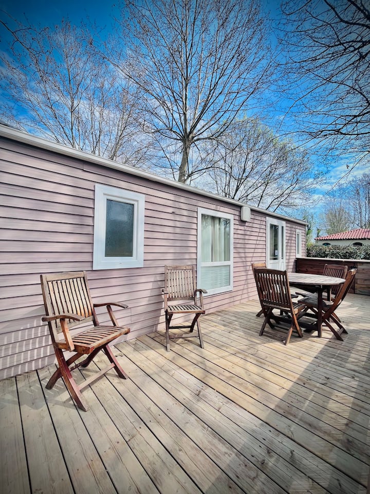 Mobil-home Climatisé 4 Pers. - Argelès-sur-Mer