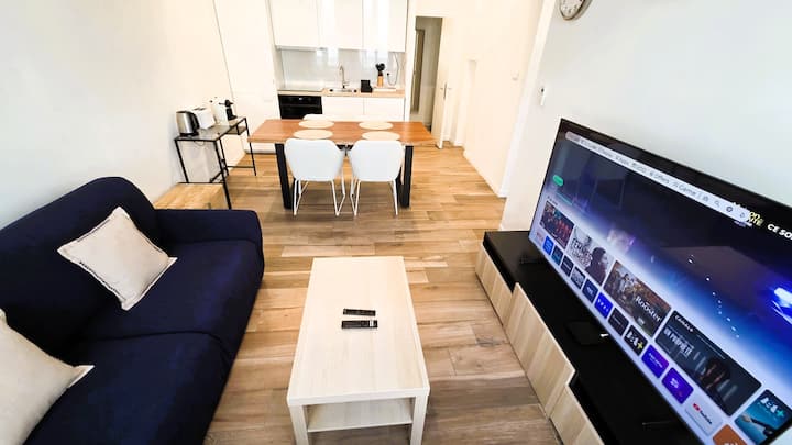T2 Cosy & Climatisé – Port De Nice - Castel Plage - Nice