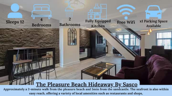 First Floor Free Parking-de Luxe-appartement-salle - Lytham St Annes