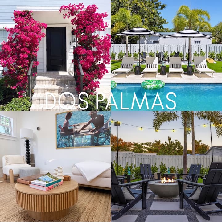 Top 1% Luxury Pool Putting Green Fire Pit Hot Tub - West Palm Beach