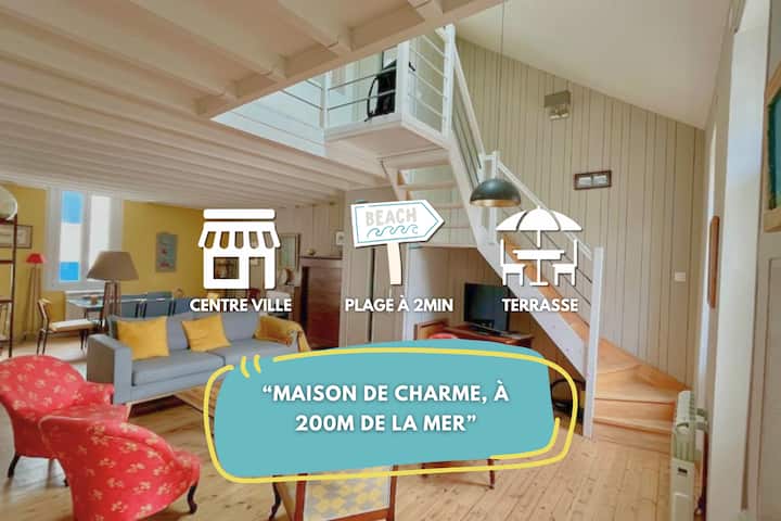 Villa St Gilles - Quartier Arago - 300m Plage - Les Sables-d'Olonne