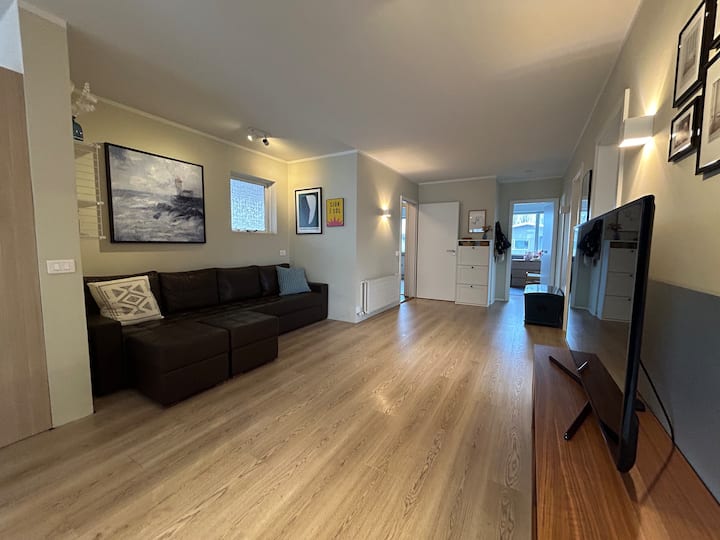 Spacious Family Apartment - Islândia