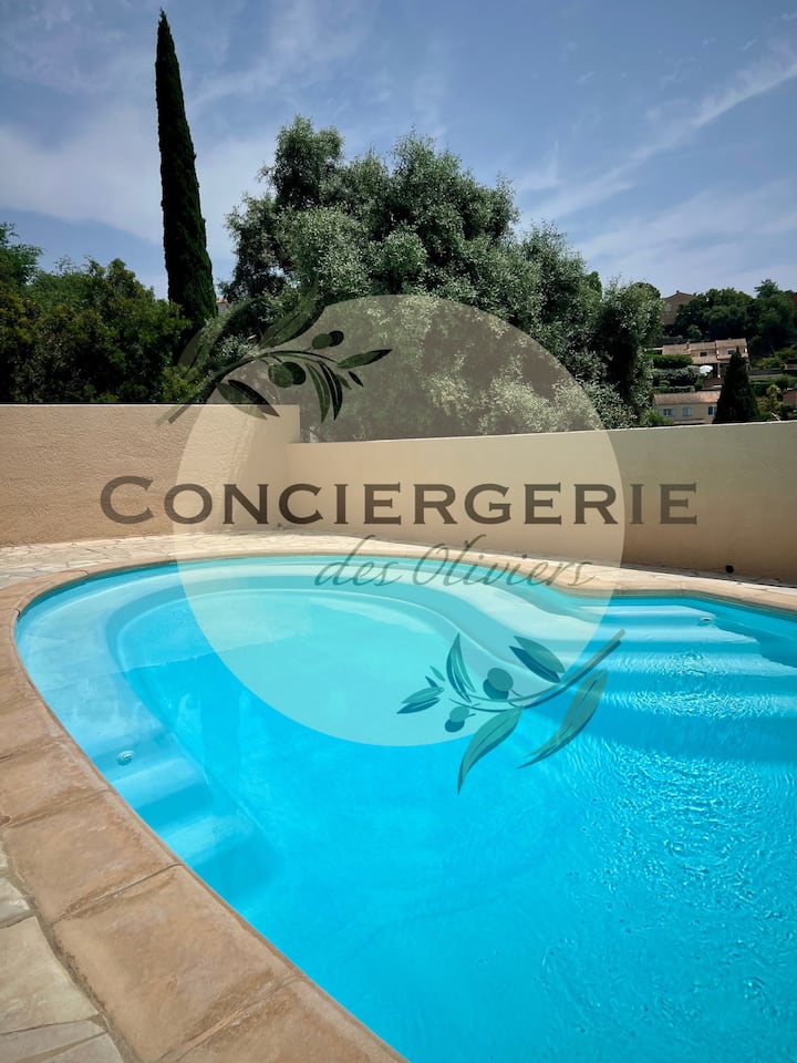 T3 Avec Piscine Et Grande Terrasse - Bormes - Bormes-les-Mimosas