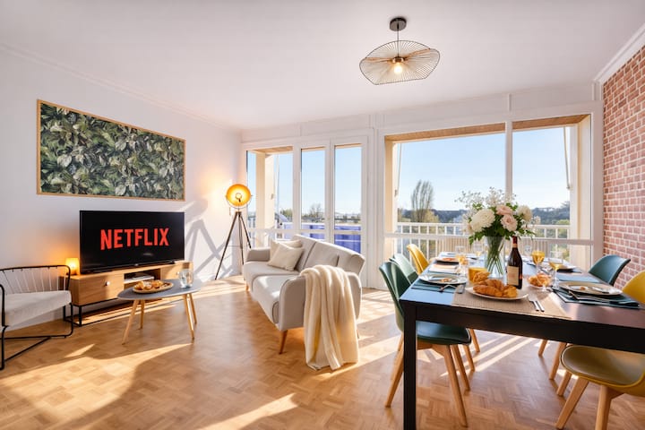 À 5 Min Terra Botanica | Balcon, Parking, 100m² - Angers