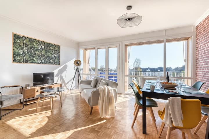 Ps4, Parking Gratuit, Balcon, 100m², Wi-fi Rapide - Maine-et-Loire