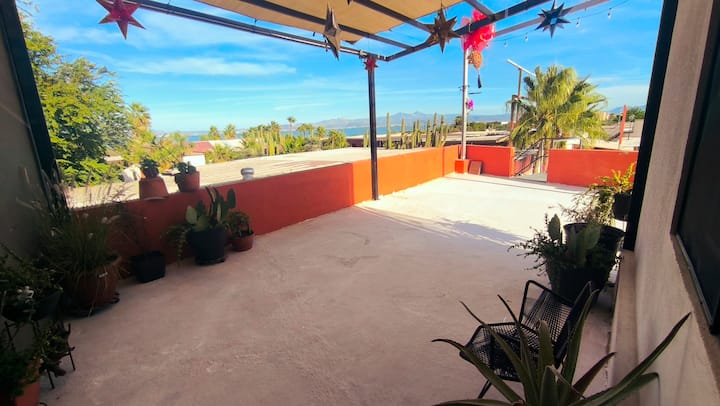 Residencia Con Terraza, Vistas Hermosas, Paz Y Mar - La Paz