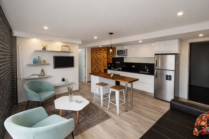 Confort & Panorama Piso 19, Free Parking - Medellín