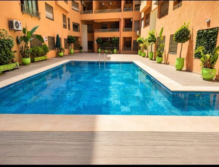 Chic & Cosy Appart Avec Piscine - Marrakesh