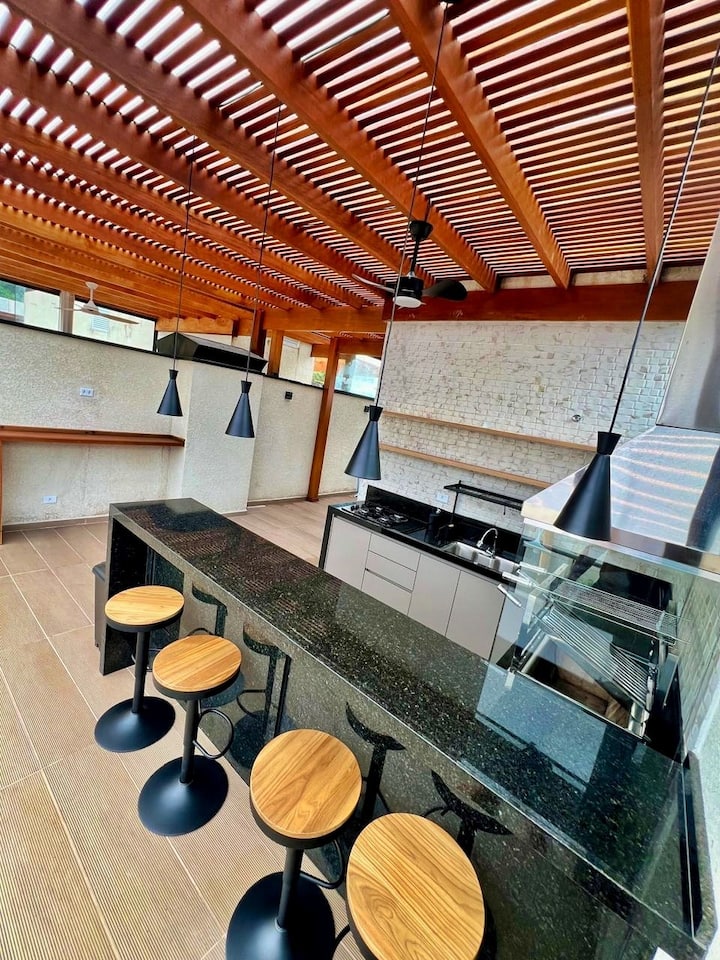 Casa Triplex Próximo Ao Mar - Caraguatatuba