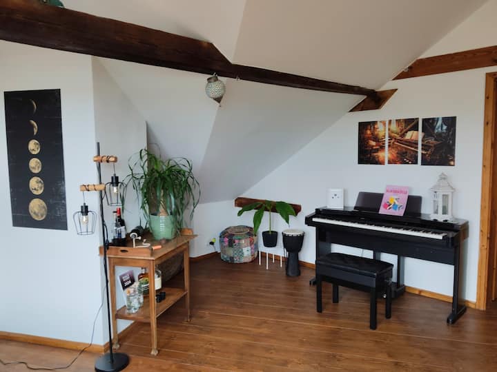 Riesige Dachwohnung Im Grünen - Stadtroda