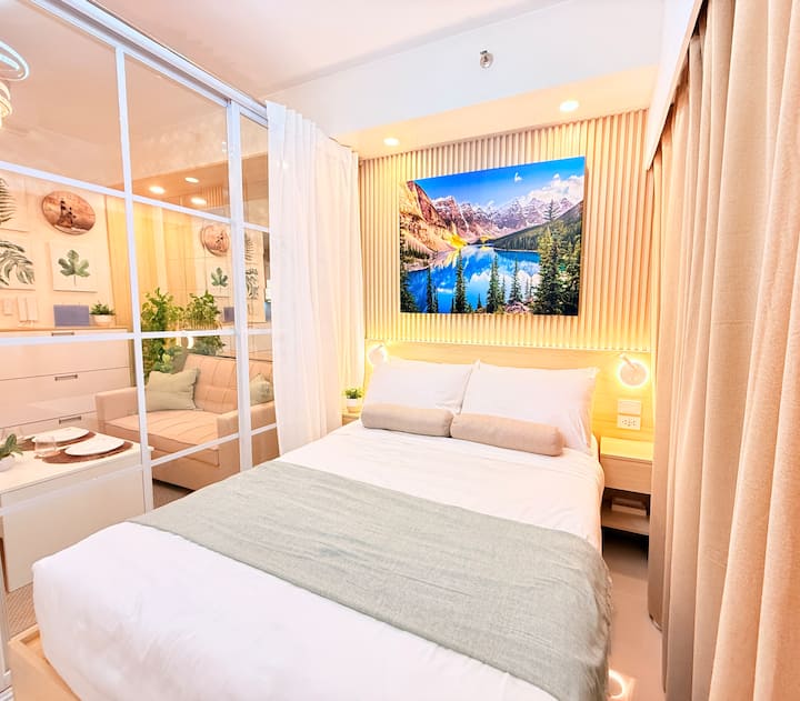 1br Goldleaf Suite @ Smdc Red | Free Parking - Makati