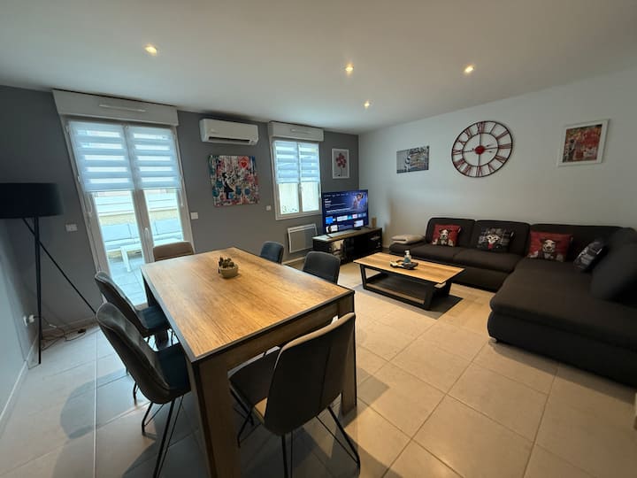 Maison, Terrasse, Barbecue, Clim, Fibre, Alarme. - Bourgoin-Jallieu
