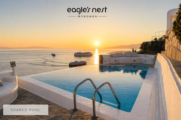 Eagles Nest Superior Panoramic View (2-4 Guests) - Mykonos