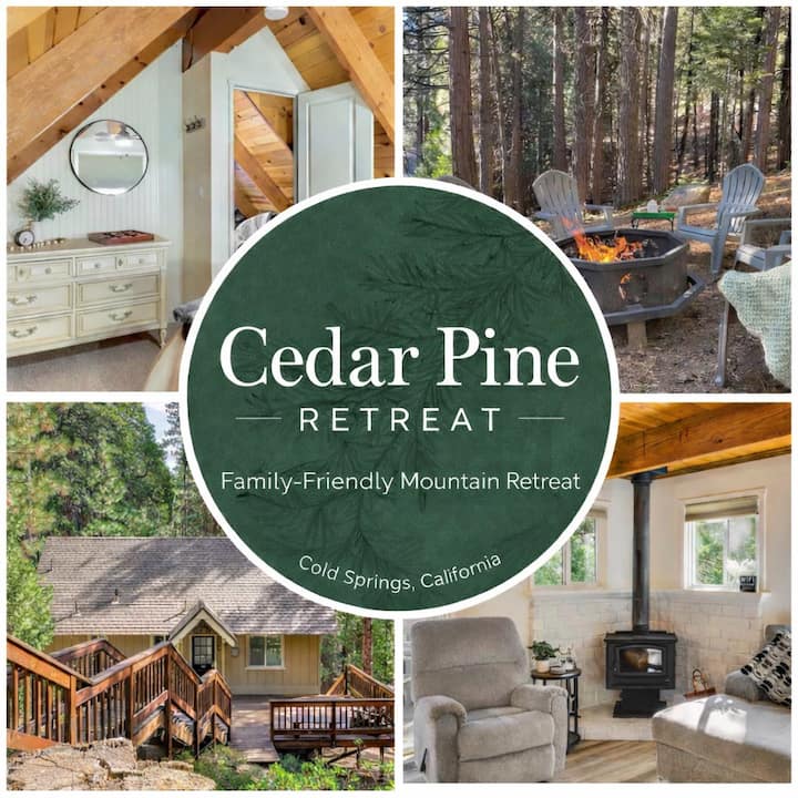 Family Cabin By Pinecrest New Game Deck+disc Golf! - Dodge Ridge, CA