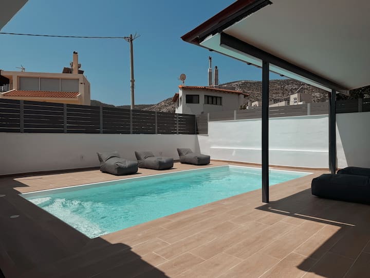 Sea View Complex - Ground Floor With Shared Pool - Milos