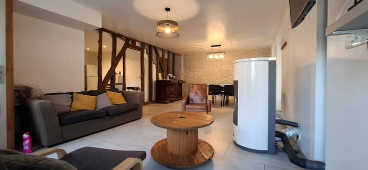 Bonny/loire: Maison 3 Chambres - Belleville-sur-Loire