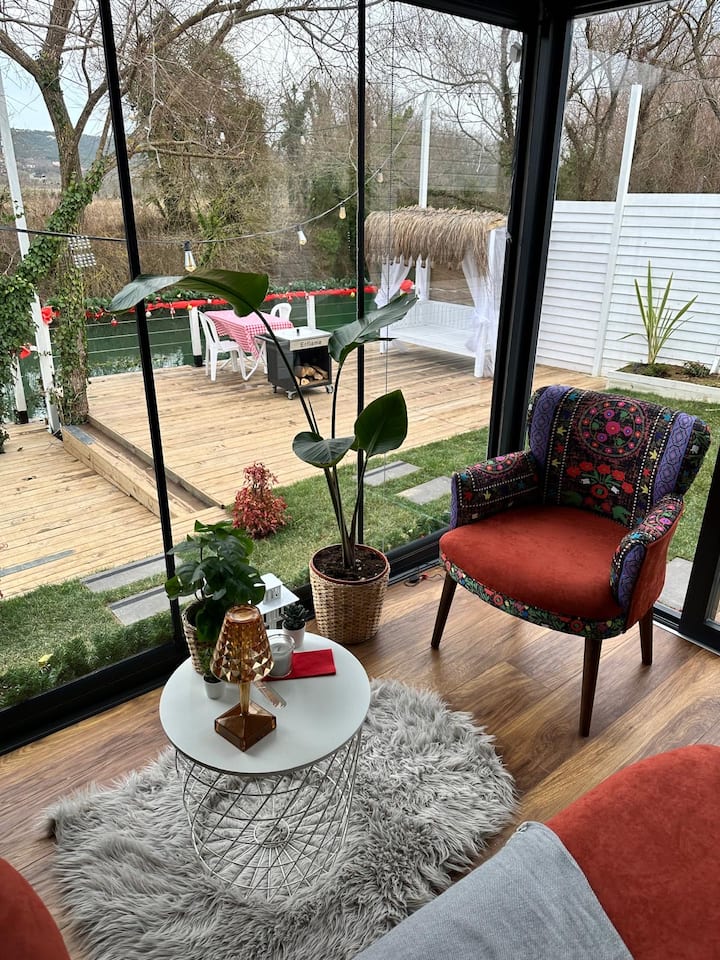 Tiny House Ağva | Nehir Kenarı, Müstakil & Jakuzi - Ağva Merkez