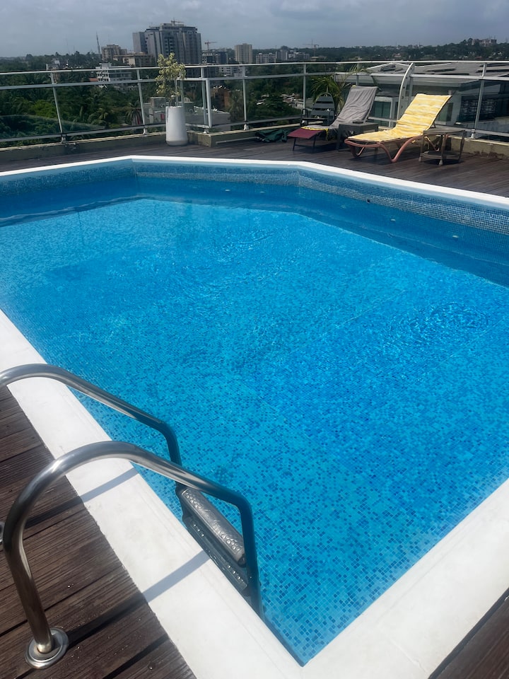 2ch 2sdb Piscine Et Vue Plateau à Cocody Danga - Abidjan