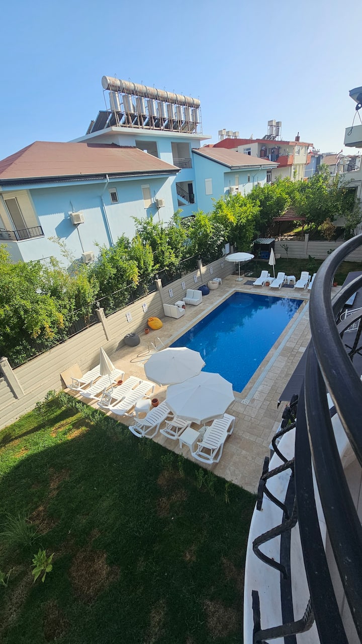 1+1 Daire, Eşyalı, Klimalı, Wifi - Side