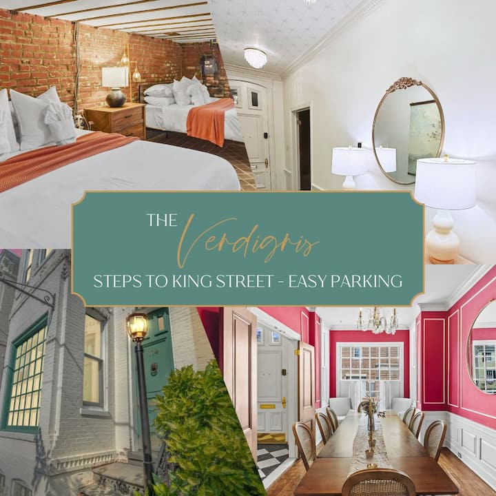 The Verdigris| 1800s Charm| Unbeatable Location - Washington, D.C.