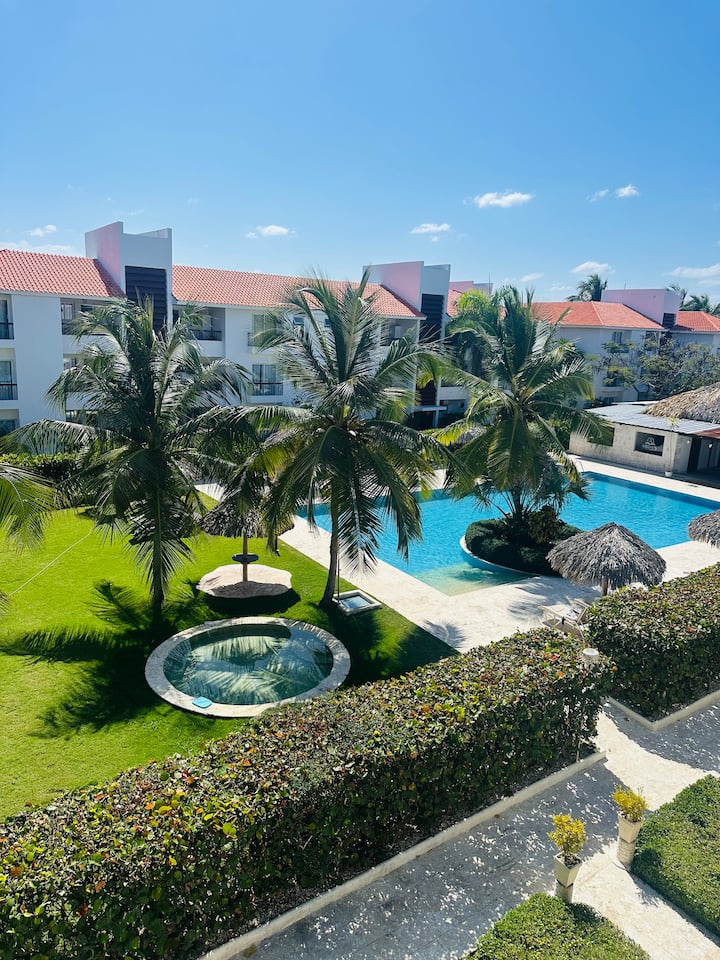 Cozy 2 Bdr Apartment-pool View-beach Access - Punta Cana