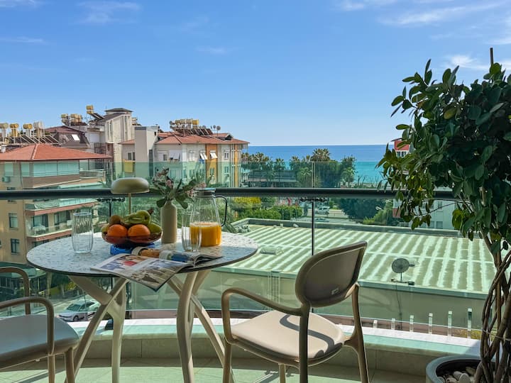 Qoople Legend 37 A40 Luxury Apartment 100 M To Sea - Alanya