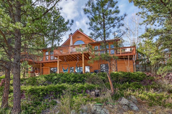 Luxurious Mountain Escape On 14 Acres+hot Tub - Staunton State Park, Pine