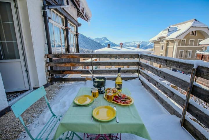 Cosy Et Calme Au Coeur De Leysin - Leysin