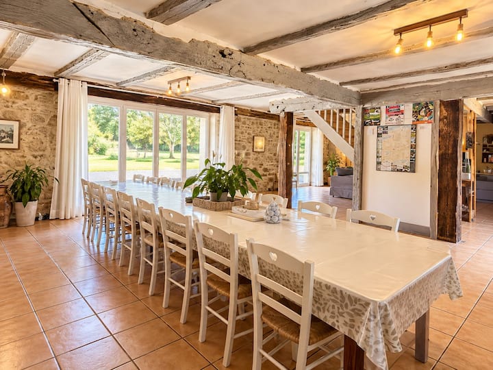 Gite La Vigne, Avec Piscine & Jacuzzi-15 Pers - Martel