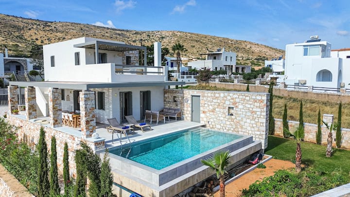 Villa Zaneta With Swimming Pool-whitehomes - Paros