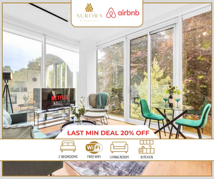 Great Value With Parking & Gym| 20% Last Min Deal - London