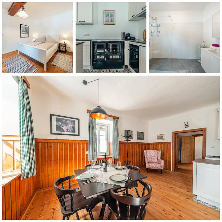 Sieglgut: Theodor Herzl Suite | Kitchen | Parking - Altaussee