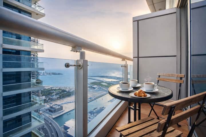 Prime Stay In Iconic Princess Tower Skydive View - Dubai