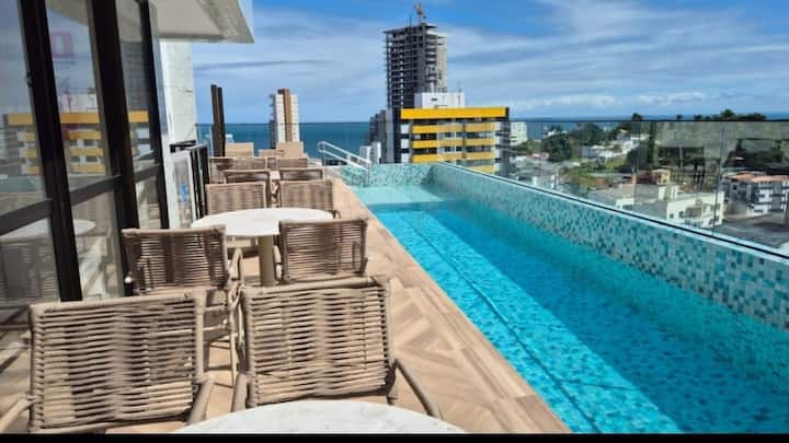 Studio Novo Na Barra Completo E Aconchegante - Barra