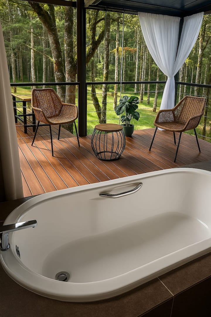 Cabana Refúgio Alegre Com Banheira Relaxante - Campo Alegre