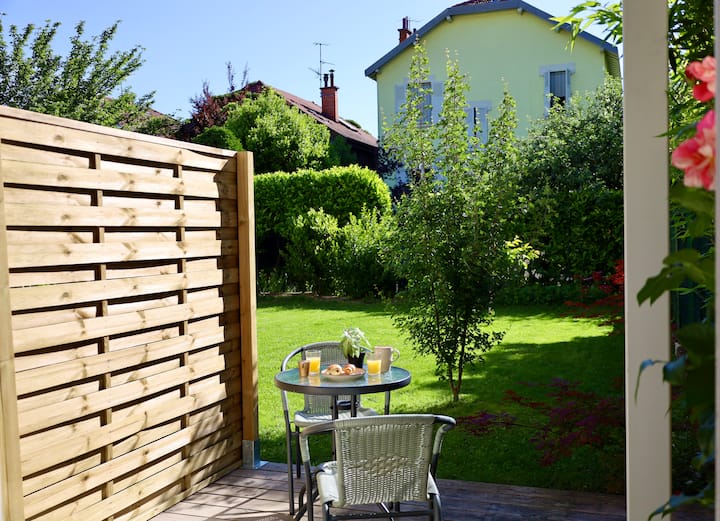 L'ecrin Charcot T2 Moderne Jardin Parking Gratuit - Grenoble