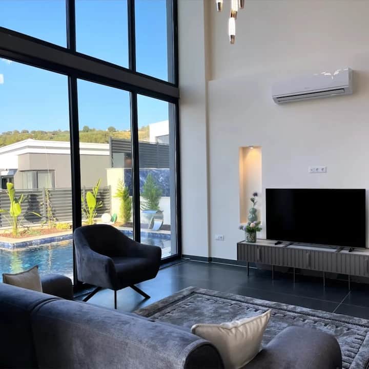 Ev Konforunda ÖZel Havuzlu Tatil Villası - Davutlar