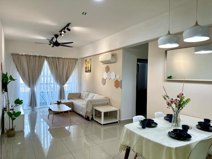 (Wi-fi) Ipoh Town Majestic 8pax 3r2b B-11-4 - 