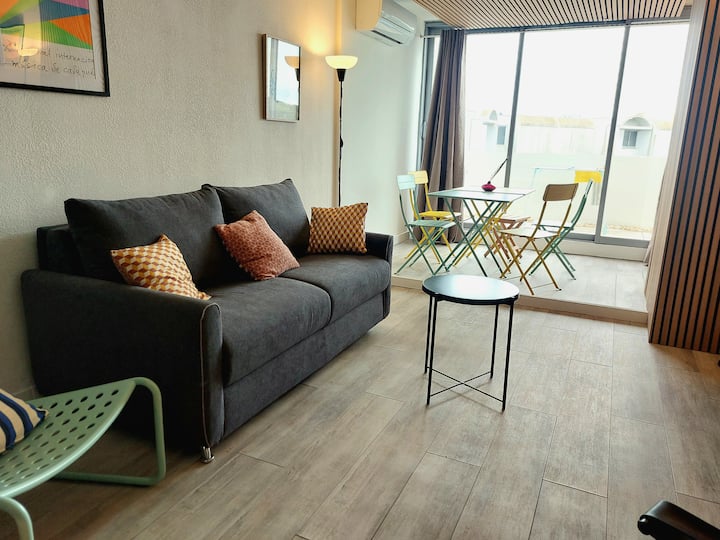 Studio Cosy Rénové Proche Mer Et Commerces - Aigues-Mortes