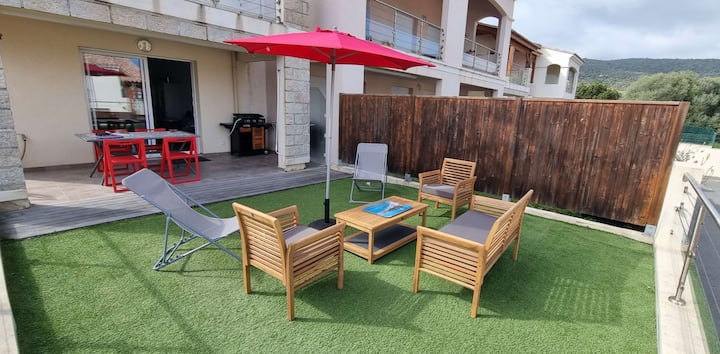 Appartement  Porto-pollo 100 M Plage - Serra-di-Ferro