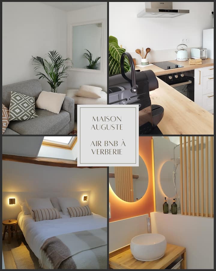 Maison "Auguste" Cosy Avec Terrasse - Oise