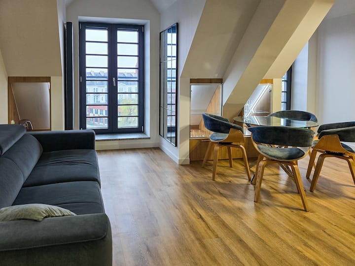 Eleganckie Studio Z Widokiem - Wrocław