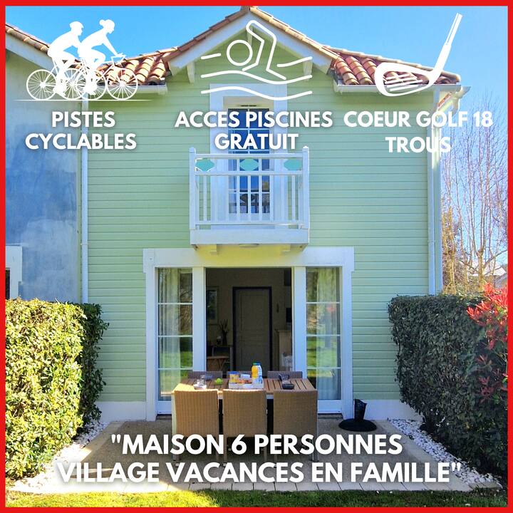 Maison 6 Personnes Résidence Privée Accès Piscines - Talmont-Saint-Hilaire