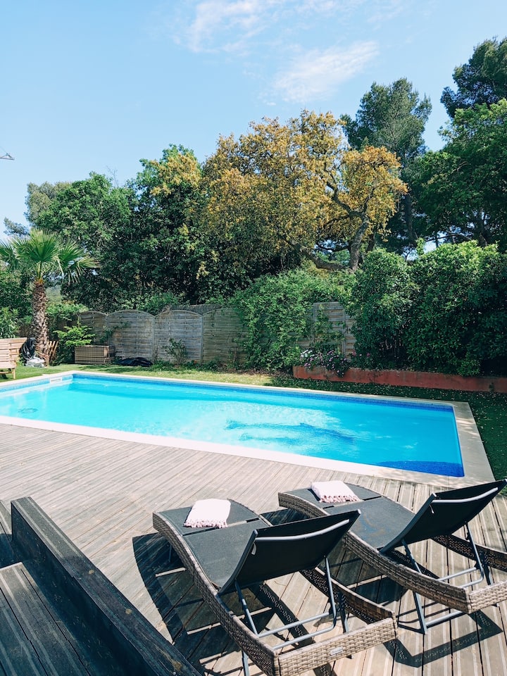 Villa Provençale Sur Les Hauteurs Du Brusc - Six-Fours-les-Plages