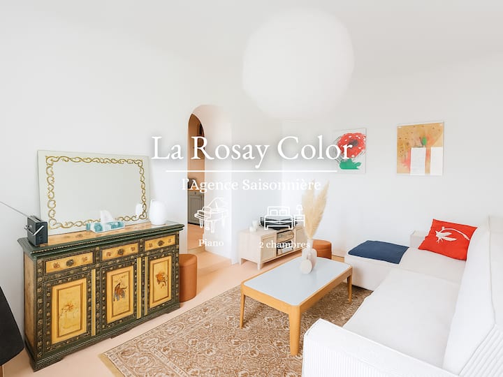 La Rosay-color - 2 Chambres - Piano - Bureau - Thoiry