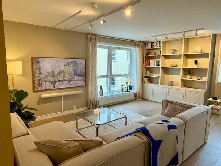 Cosy Apartment At Bjølsen | Garage With Ev Charger - Oslo