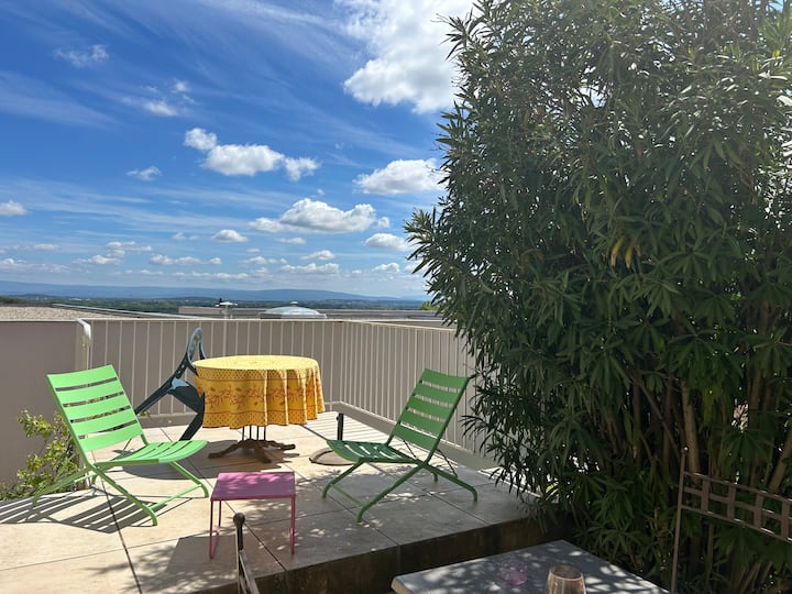 Agréable Chambre D’hôte Calme Avec Piscine - Villeneuve-lès-Avignon
